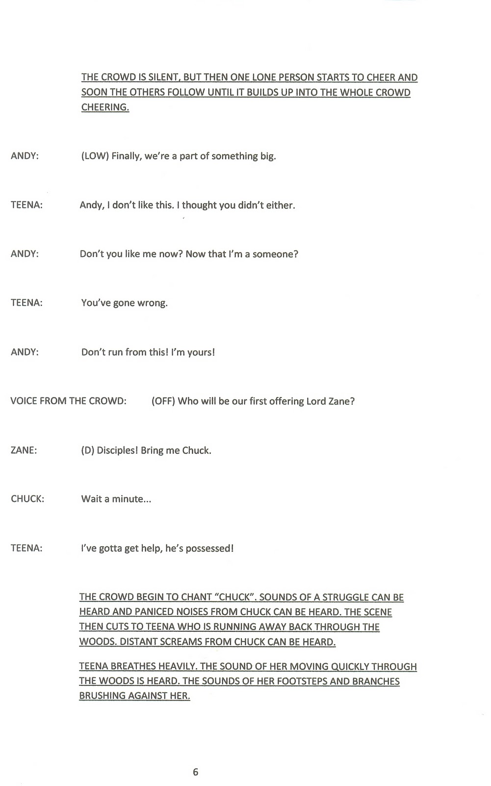 Jack's Radio Drama Production Log A2 MEDIA: RADIO DRAMA - Script ...