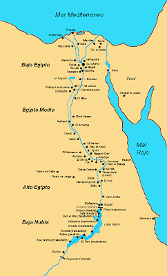 la clase de Camino: El río Nilo