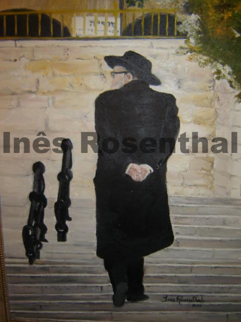 Inês Rosenthal: PINTURAS A ÓLEO Inês Rosenthal- JERUSALÉM-2001
