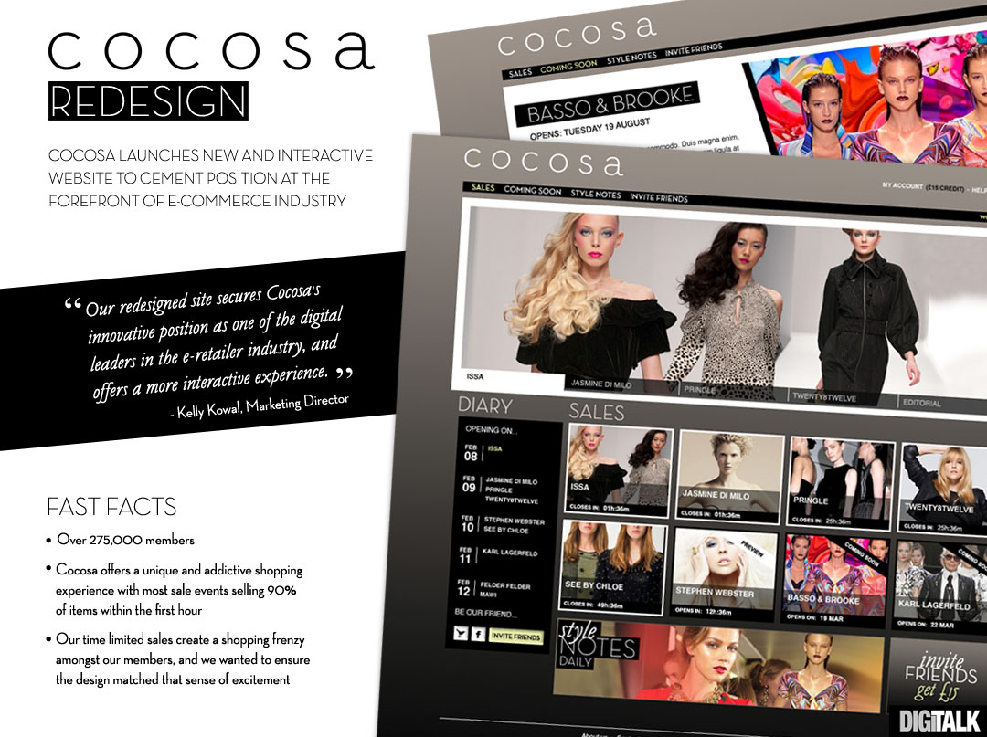 Cocosa launch a brand new site! - Emily Jane Johnston