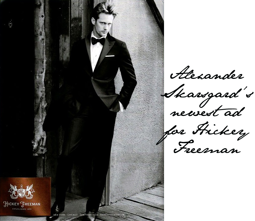 Alexander Skarsgard for Hickey Freeman - Emily Jane Johnston
