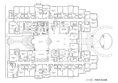 Barton Creek Assisted Living: First Floor Plan