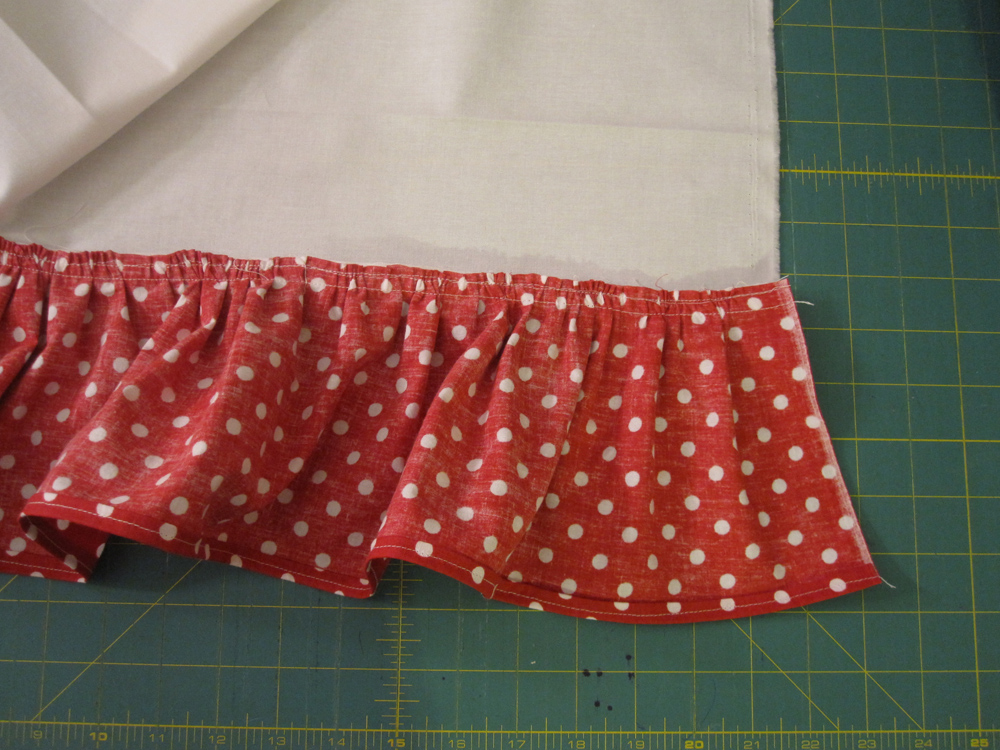 Everyday Celebrations: tutorial: Ruffled Half/Lap Apron