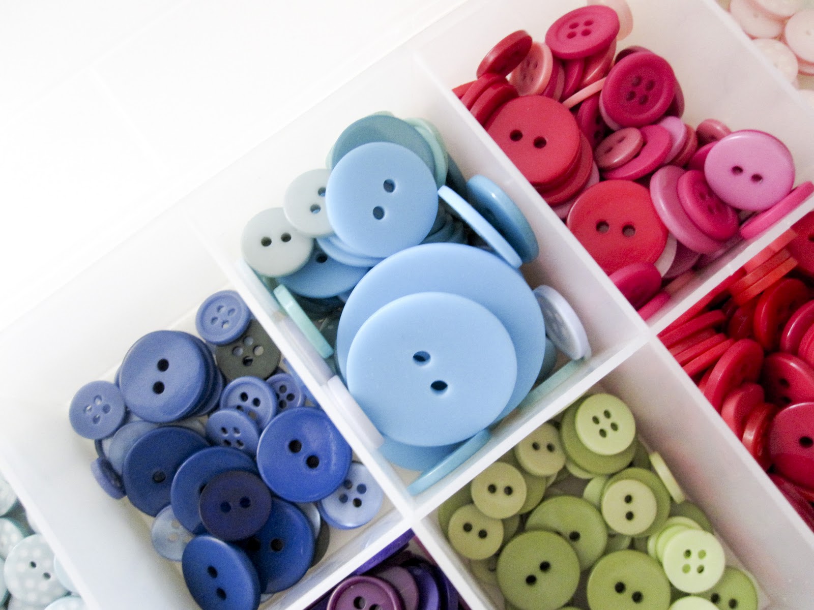 Everyday Celebrations: Sewing Space: Show me the Buttons!