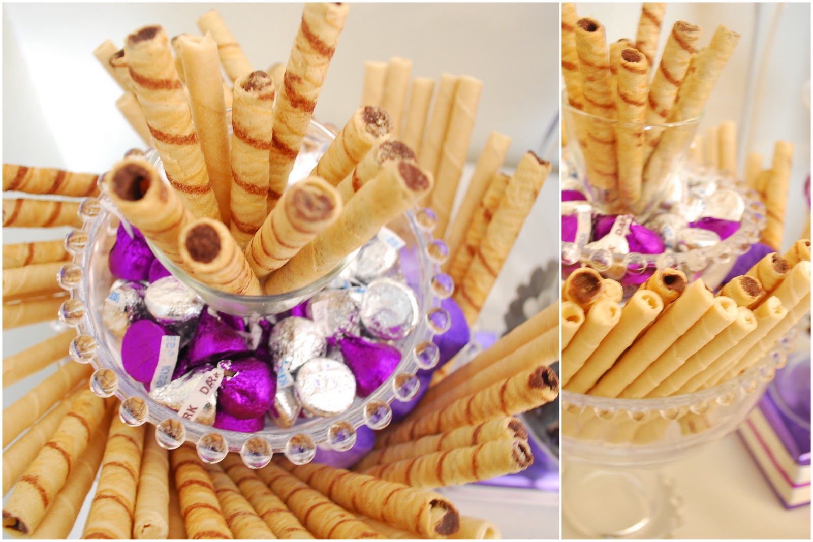 Fête Fanatic: Pretty in Purple Sweets Display