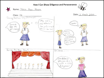 5A's Class Blog: How I Can Show Diligence and Perseverance