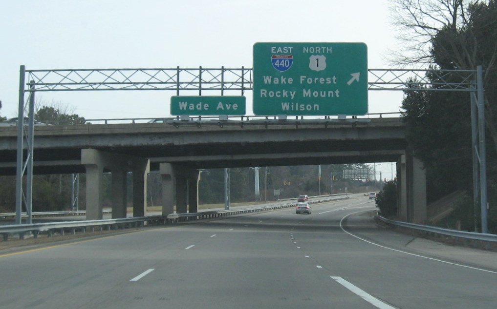 I-40 and I-440 Signage Changes Around Raleigh