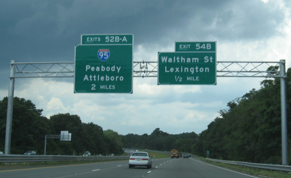 Mass. Highway Sign Photos 2010