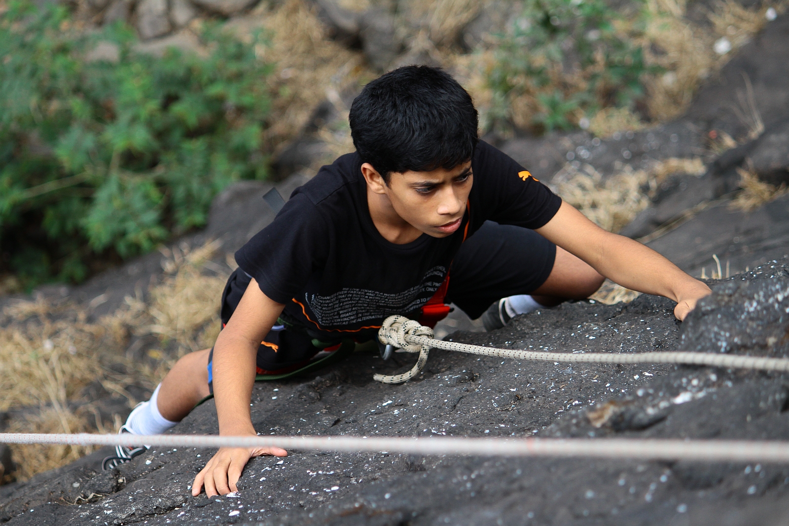 passionate trekkers: Children Trek - Jivdhan Naneghat rock climbing ...