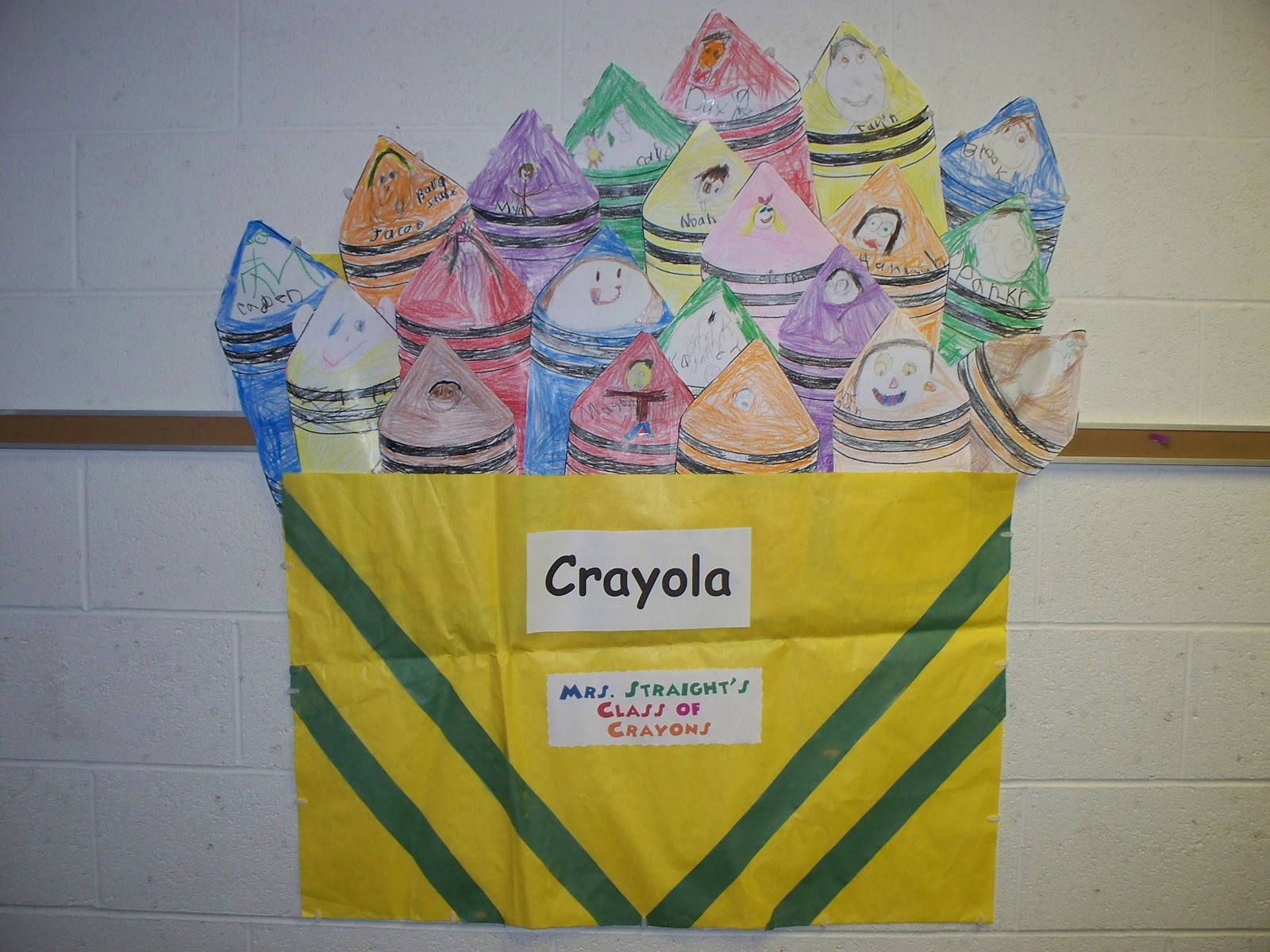 Mrs. Straight's Kindergarten Korner: A Box of Crayons