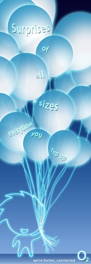 Sain Creationz: O2 advertisement campaign