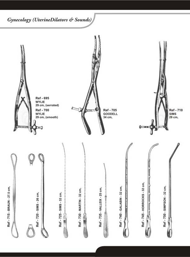 Sahara Surgical Instruments: Gynecology