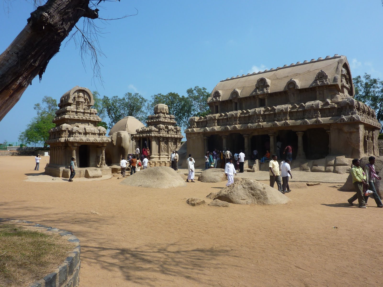 Sridharan's Travelogue..!: Mamallapuram Part 5 : Pancha Pandavar Ratham