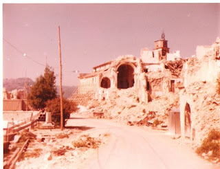 SANTOMENNA A 30 ANNI DAL TERREMOTO: COM'ERA VIA P.A. DI MAJO (zona Fontana)