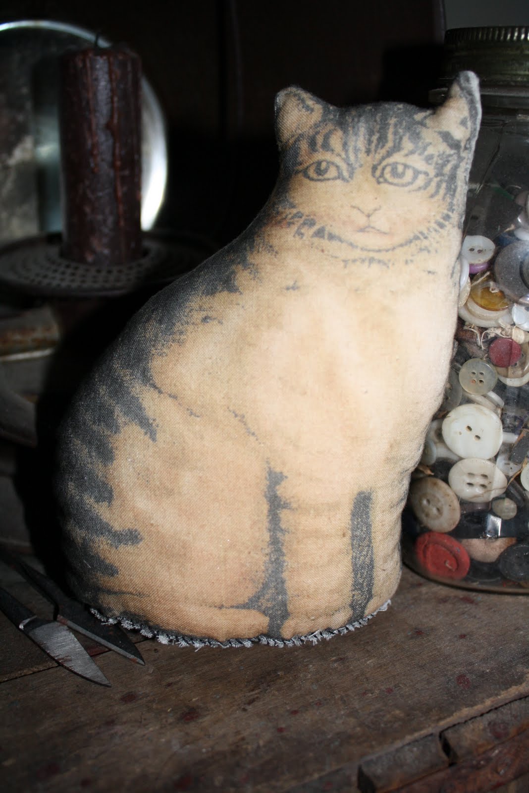 moonpie*prims: Primitive Arnold Print Works Cat