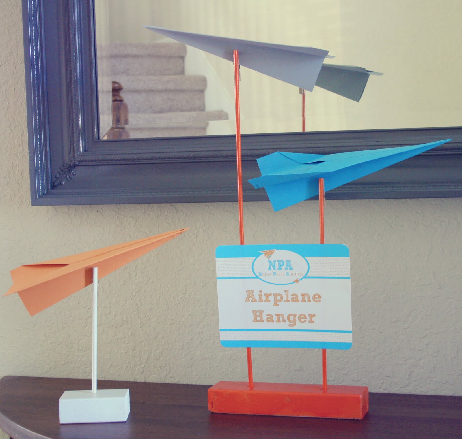 Buggie and Jellybean: Bean's First Birthday {Paper Airplane}