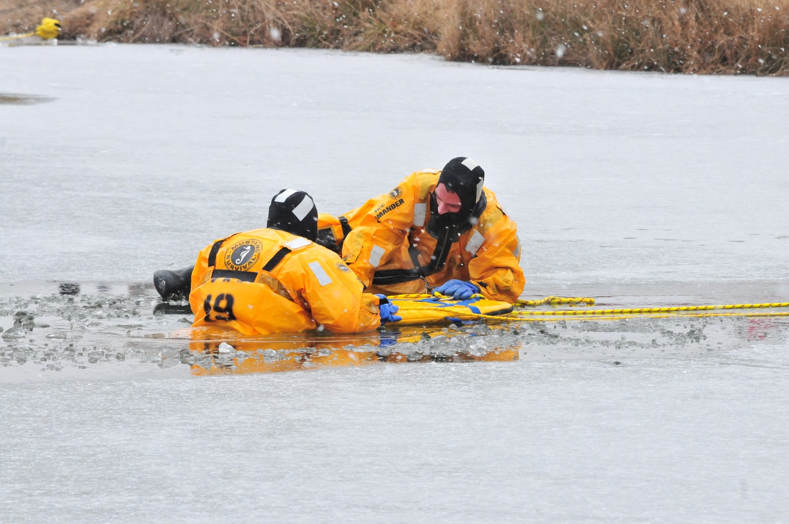 Ice Rescue Training - Preparing for the Possibility