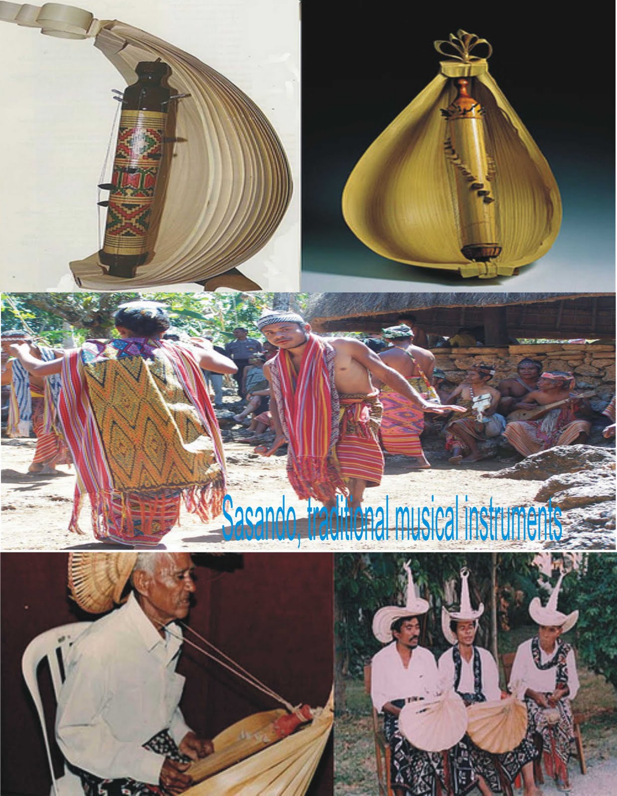 Ancient or Antique Objects: Sasando, traditional musical instruments