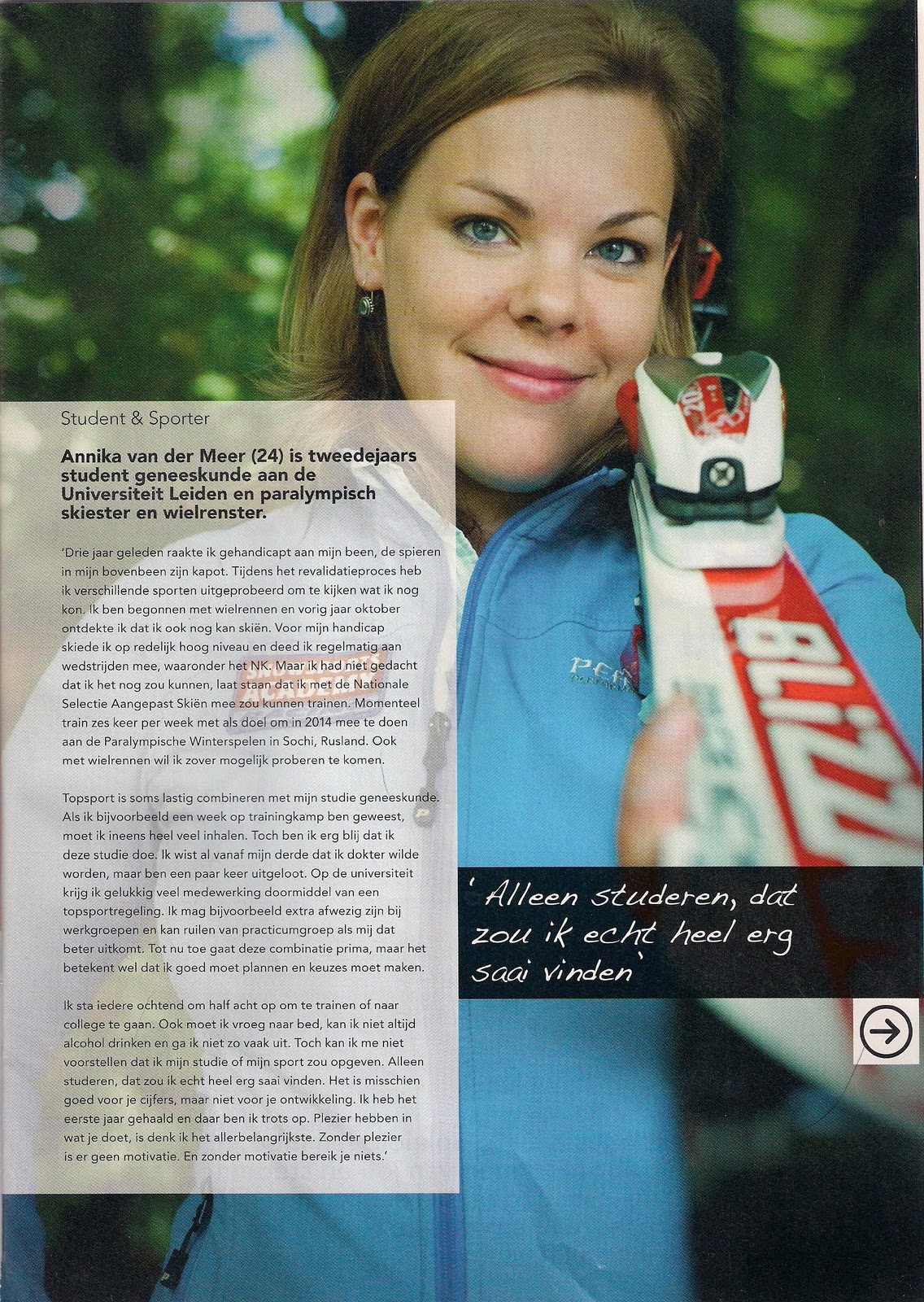 Annika van der Meer: Interview