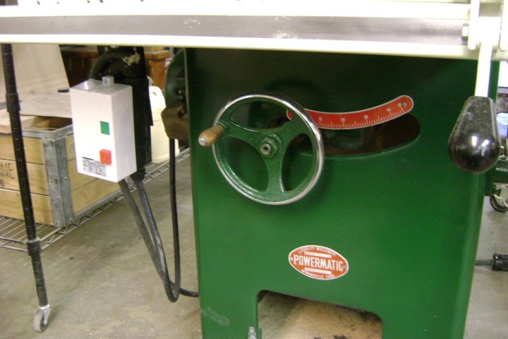 Alaska Wood: Rebuilding a Powermatic-71 tablesaw