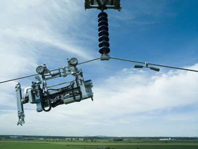 NEW LEAF'S: ROBOTS To inspect the transmission Line: