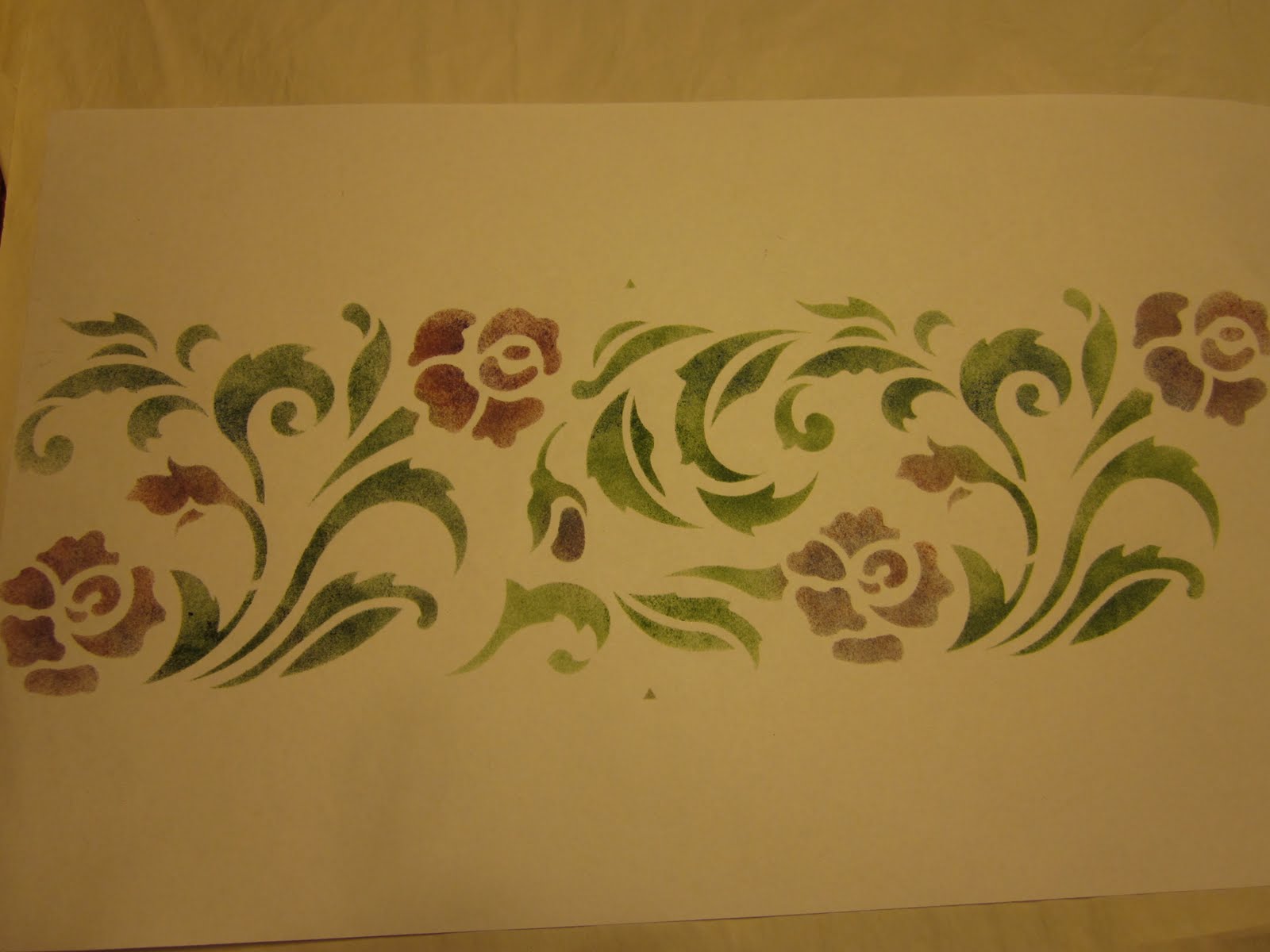 Laurelhurst Craftsman Bungalow: We Stencilled!