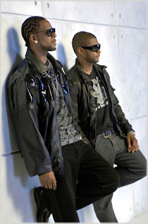 R. Kelly & Usher On Set of 'Same Girl' Video - That Grape Juice