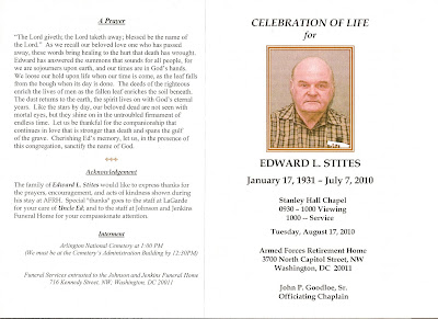 OUR ETERNAL STRUGGLE: MASTER SERGEANT EDWARD LE ROY STITES, UNITED ...