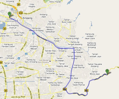 life and lifeless: Bukit Ampang