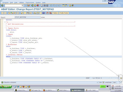 An SAP Consultant: SAP - Creating code template in New ABAP Editor