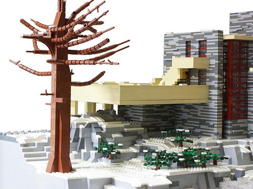La casa de la cascada de Lloyd Wright en Lego | recuncho