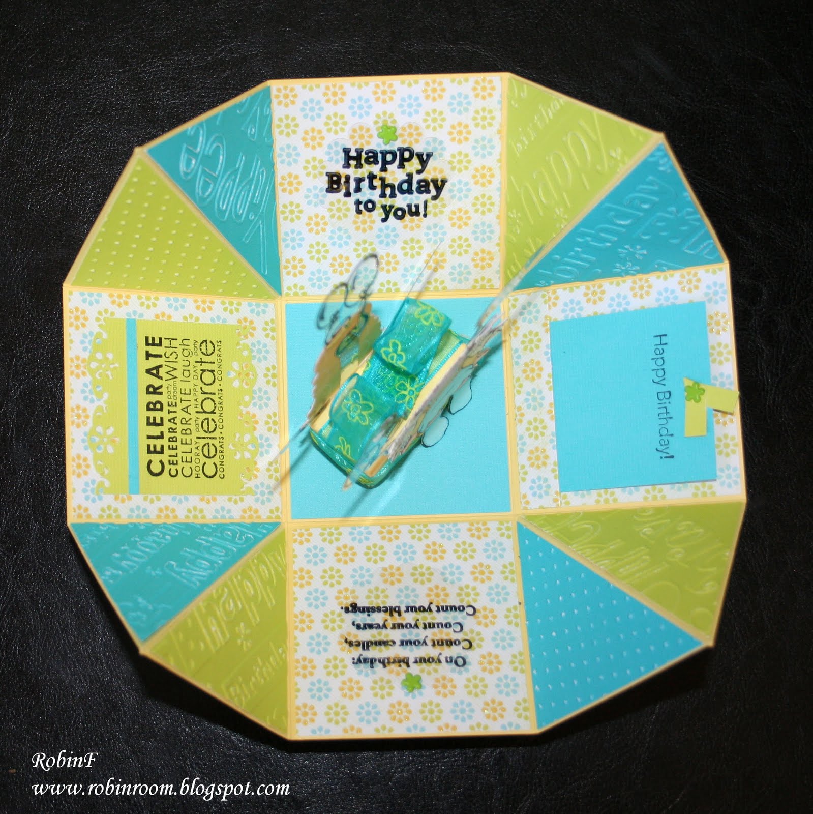 Robin's Room: Birthday Explosion Box