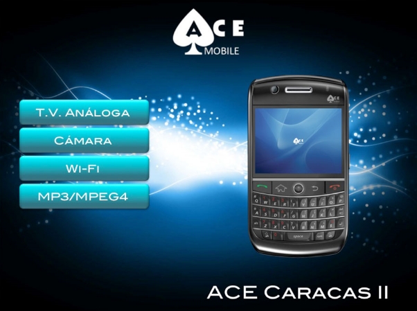 Celulares Ace Mobile con 6 meses de garantia: CARACAS II $2850