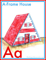 The Happy Homemaker: Alphabet Houses
