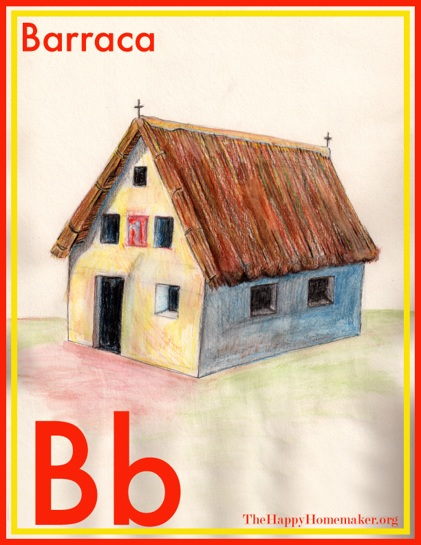 The Happy Homemaker: Alphabet Houses