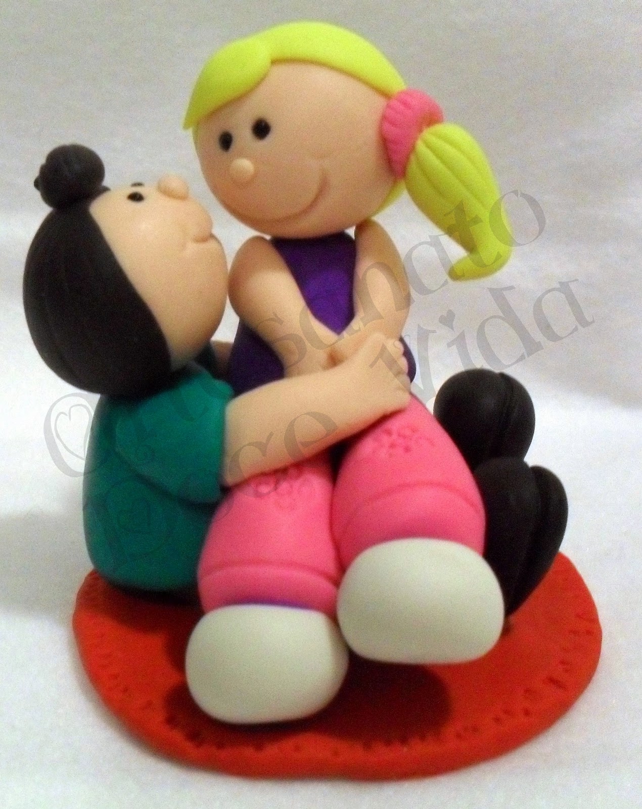 Angelina Arteira: Casal Apaixonado - Biscuit