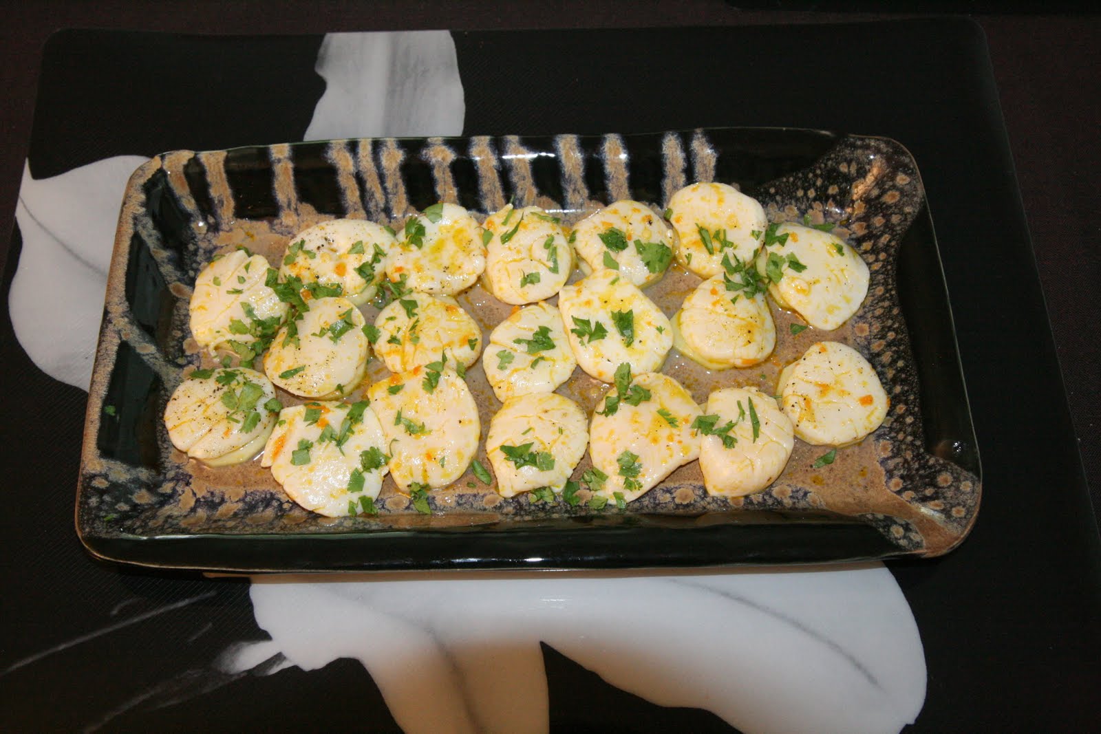 De Alberto Su Tacu Tacu: Tiradito de Conchas (Scallops Tiradito, w ...