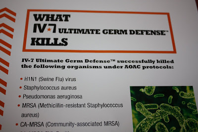 mommy's reviews: IV7 Ultimate Germ Defense Review and Giveaway (3 WINNERS!)