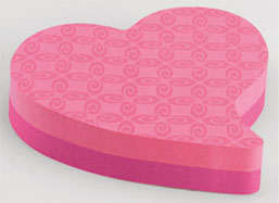 mommy's reviews: FREE Heart Shaped Post-it Super Sticky Notes Sample