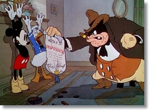 Watch Mickey Mouse Cartoon The Moving Day (1936) Co-starring by Donald ...