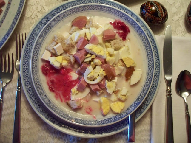 From My Family's Polish Kitchen: Polish Easter Soup (Adam's version)