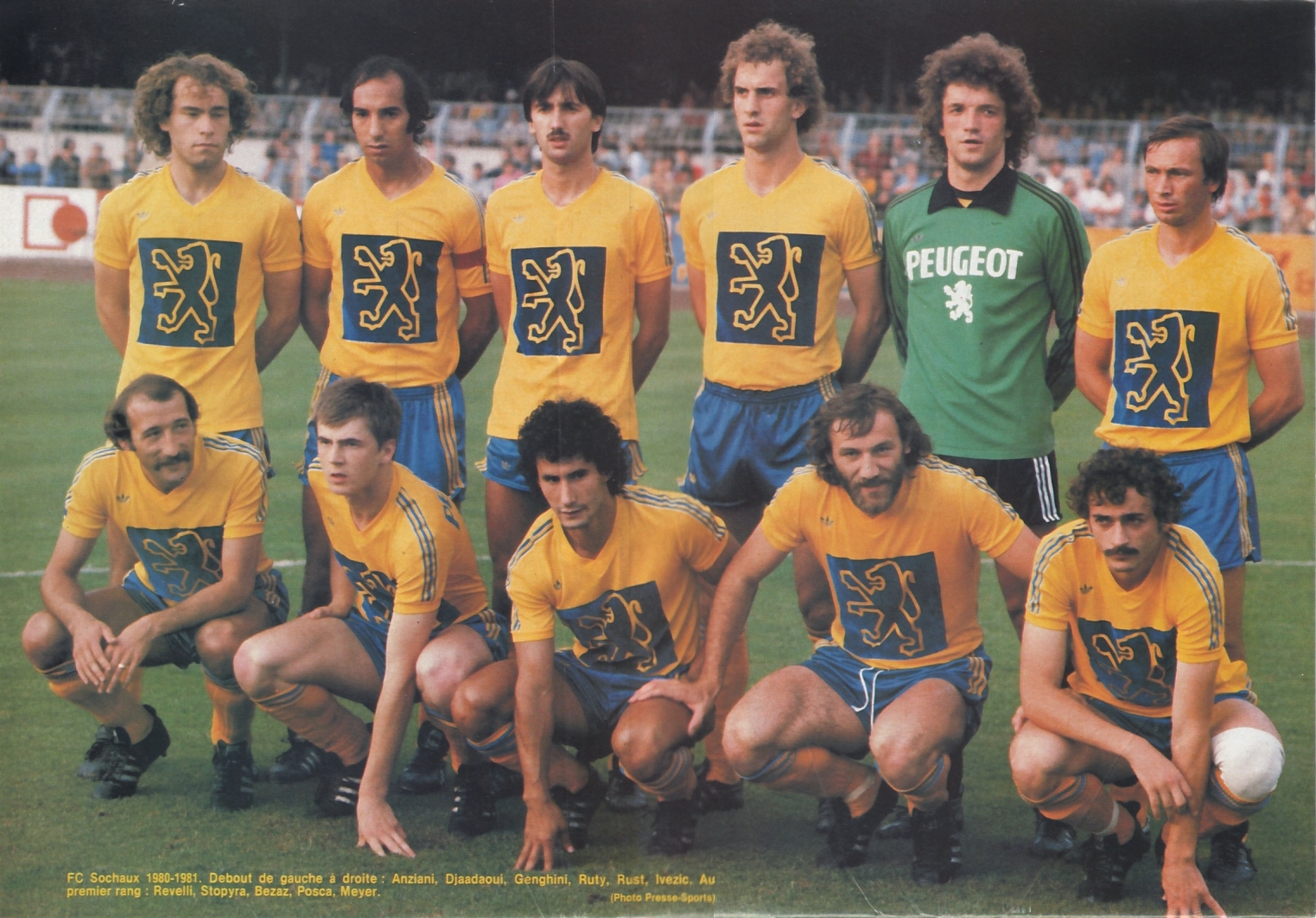 FOOTBALL RETRO: Sochaux 1980-1981