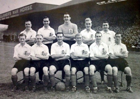 FOOT RETRO: Angleterre 1946-1947 England Football Team 1946-1947