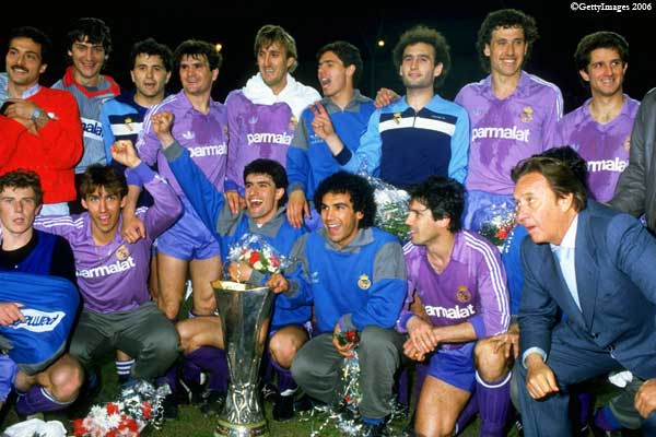 FOOTBALL RETRO: 1986 Finale Real Madrid - FC Cologne 5-1 0-2