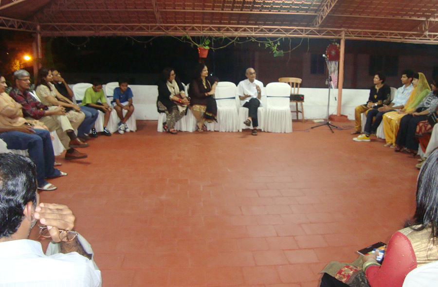 vernissage: An Evening with Panchamukhis and Prof. Menon
