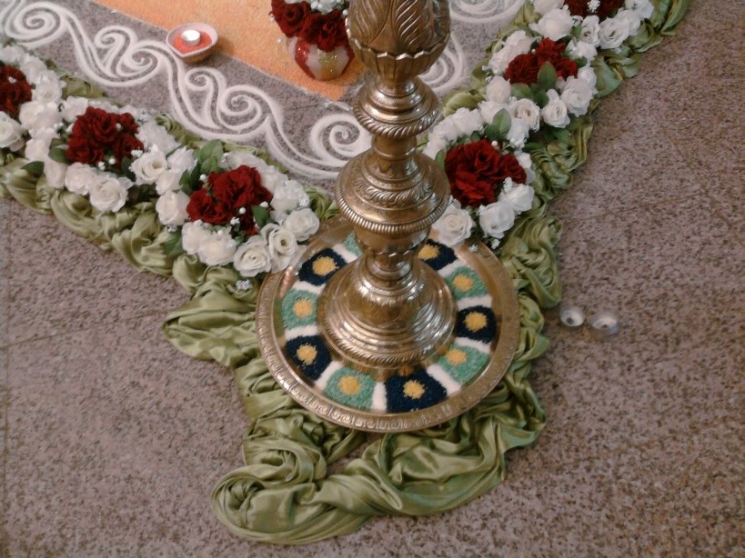 Cempaka's Art and Craft: Deepavali Rice Painting