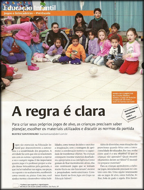 Meninas Da Pedagogia -Brasília: REPORTAGENS: