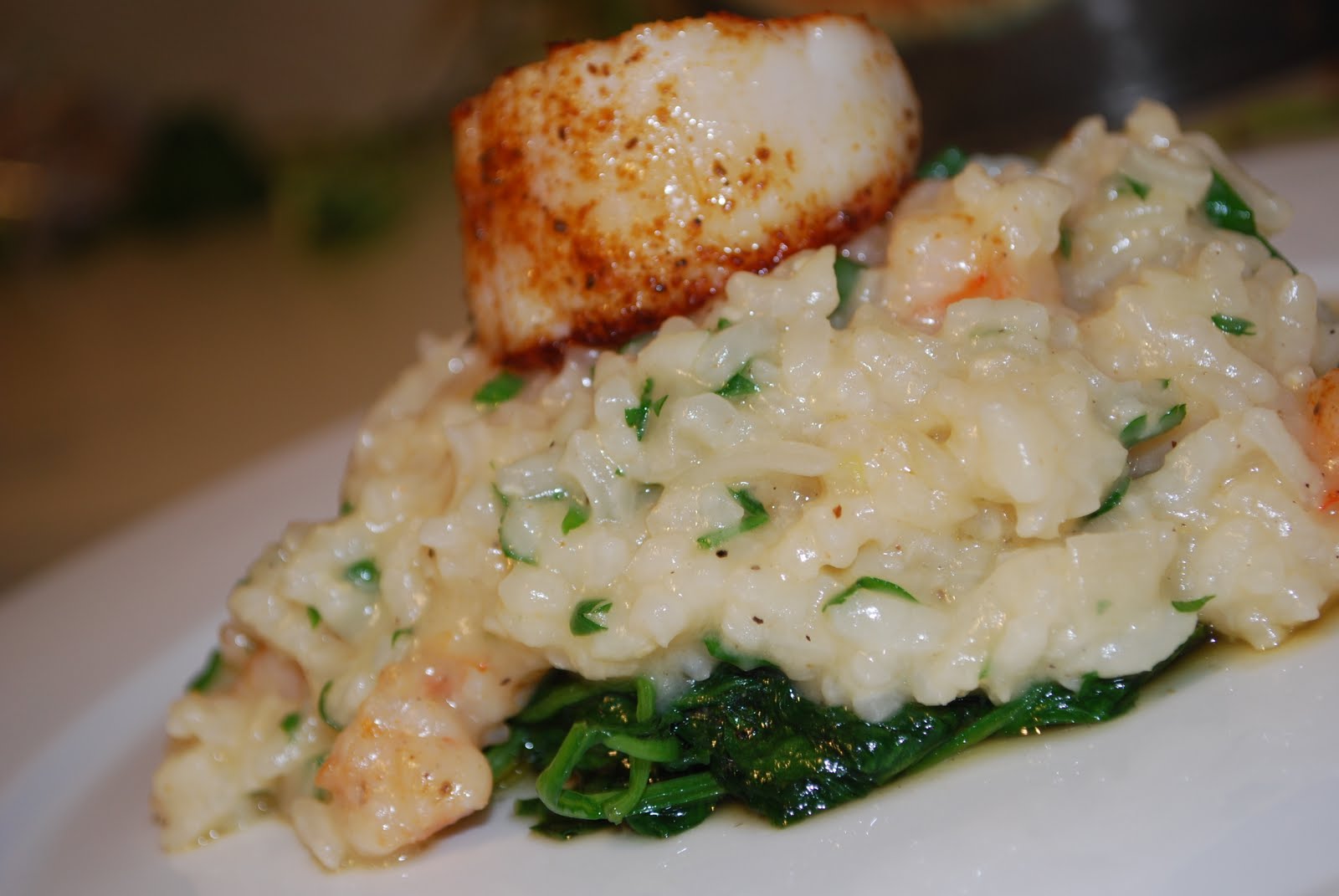 Passion Foodie: Shrimp & Scallop Truffle Risotto