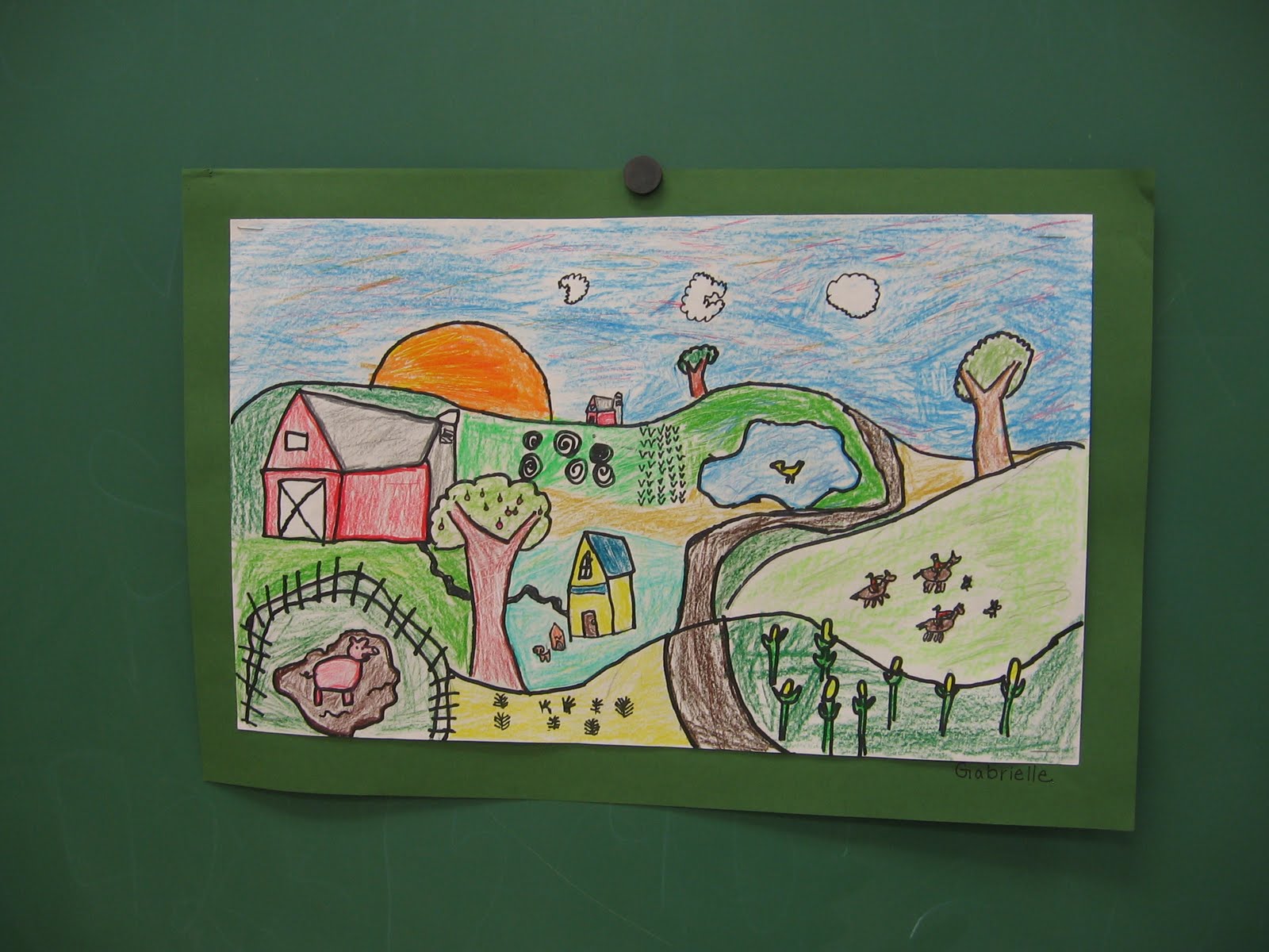 Artolazzi: Grant Wood Landscape