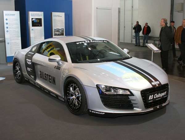 luxury sports car site: Modified Audi R8 at the 2008